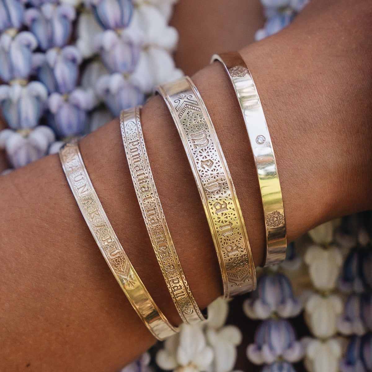 HIE Signature Bangle – HIE Heirlooms of Hawai'i